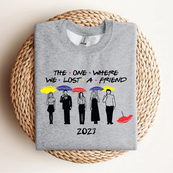 Handmade | Tops | In Loving Memory Of Matthew Perry Sweatshirt | Poshmark